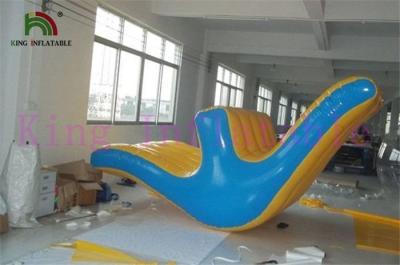 China Funny Outdoor Commercial Blow Water Seesaw PVC Tarpaulin Toy For Water Park for sale