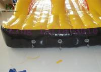 China Yellow / Red PVC Tarpaulin Inflatable Water Toy / Giant Shoes For Water Sports for sale