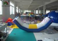 China Inflatable Water Totter Games Water Seesaw PVC Inflatable Water Toy With CE Approved for sale