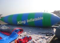 China 0.9mm PVC Tarpaulin Blow Up Water Fun Toy , Inflatable Water Blob For Water Park for sale