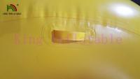 China Shining Colorful 1.0mm transparent PVC Blow Up Walk On Water Toy For Kids / Adults for sale