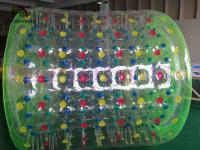 China Commercial Funny PVC / TPU Inflatable Water Toy / Transparent Water Walking Roller for sale