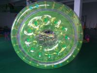 China Commercial Funny PVC / TPU Inflatable Water Toy / Transparent Water Walking Roller for sale