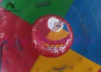 China Colorful Blow Up Water Toy / Roller With PVC / TPU 2.8m Long x 2.4m Diameter for sale