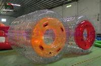 China Outdoor Rolling Commercial Inflatable Water Toy , Rolling Balls 2.8m Long * 2.4m Dia for sale