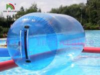 China PVC / TPU Transparent Inflatable Water Toy / Inflatable Water Roller for rental use for sale