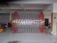 China Children / Adult Inflatable Water Toy Walking Roller Ball Customized Logo And Color for sale