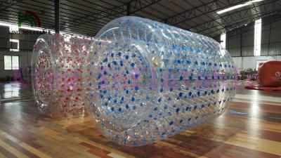 China PVC / TPU Exciting Summer Water Toy Inflatable Water Roller For Adult And Children for sale