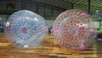 China PVC / TPU Exciting Summer Water Toy Inflatable Water Roller For Adult And Children for sale