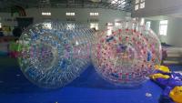 China Customized Outdoor Inflatable Walk On Water Ball PVC / TPU Rolling Toy For Water Park for sale