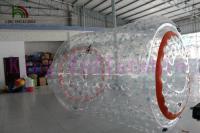 China Customized Outdoor Inflatable Walk On Water Ball PVC / TPU Rolling Toy For Water Park for sale