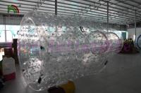 China Customized Outdoor Inflatable Walk On Water Ball PVC / TPU Rolling Toy For Water Park for sale