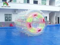 China Water Game Colorful Inflatable Water Rolling Toy By Fire - Resistance 1.0mm PVC / TPU for sale