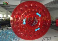 China Transparent Inflatable Water Toy , Colorful PVC / TPU Walking Roller For Water Park for sale