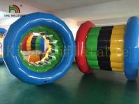 China PLATO 0.9mm PVC Tarpaulin Inflatable Water Floated Rolling Toy Customized EN14960 for sale