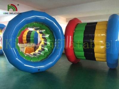 China PLATO 0.9mm PVC Tarpaulin Inflatable Water Floated Rolling Toy Customized EN14960 for sale