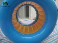 China PVC Tarpaulin 3 Layers Inflatable Water Rolling Toy For Water Park for sale