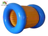 China PVC Tarpaulin 3 Layers Inflatable Water Rolling Toy For Water Park for sale