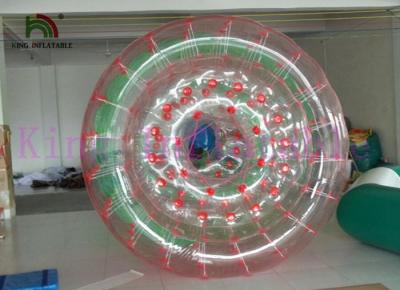 China 1.0mm PVC Tarpaulin Blow Up Water Toy Inflatable Water Walking Rolling Balls for sale