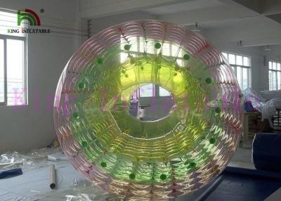 China Popular Big Colorful Funny Inflatable Water Toy / Roller Commercial Grade for Kids for sale