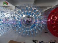 China Exciting Inflatable Water Toys Walk On Roller Ball Of 1.0mm Transparent PVC for sale