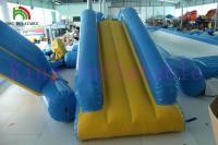 China Commercial 0.9mm PVC Tarpaulin Inflatable Big Air Slide For Water Park for sale