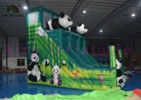 China Fire Retardant Inflatable Dry Slide Durable Single Lane Slide For Kids for sale