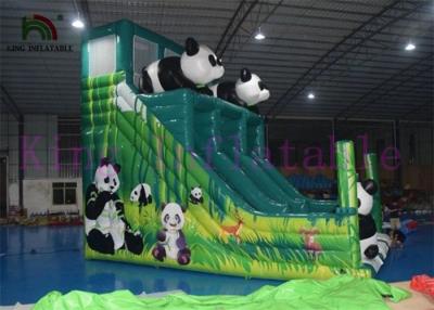 China Fire Retardant Inflatable Dry Slide Durable Single Lane Slide For Kids for sale