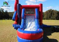 China Kids Playground Spider Bouncy Jumping Castle With Slide By Durable PVC for sale
