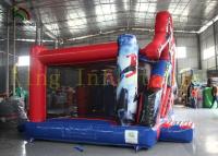 China Kids Playground Spider Bouncy Jumping Castle With Slide By Durable PVC for sale