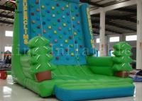 China Forest Immersive Rock Climbing 0.55mm PVC Inflatable Sports Games / Climbing Wall for sale