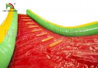 China Round Volcano PVC Inflatable Dry Slide / Blow Up Slide For Rental Business for sale