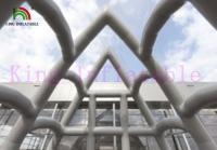 China White PVC Inflatable Event Tent With Sydney Opera House Shape And Transparent Roof for sale