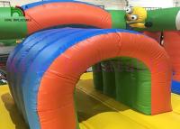 China Colorful Minions Commercial Bounce Houses CE Digital Printing PVC Jumping Ground for sale