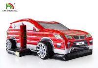 China Red Car Commercial Bounce Houses  ,  Tarpaulin Jumping Castle Paradise for sale