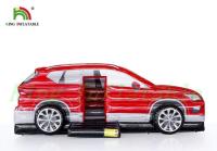 China Red Car Commercial Bounce Houses  ,  Tarpaulin Jumping Castle Paradise for sale