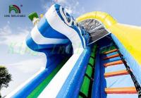 China Tropical Inflatable Dry Slide , Surfing Happy Boy PVC Slide For Kids for sale