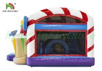 China Kids Inflatable Jumping Castle Amazing Candy / Ice Cream World Design for sale