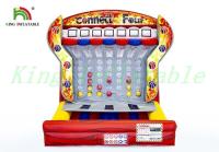 China Plato 0.4 0.55mm PVC Tarpaulin Classic 4 In A Row Games With  Blower Eco - Friendly for sale