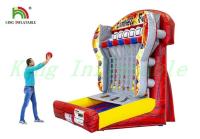 China Plato 0.4 0.55mm PVC Tarpaulin Classic 4 In A Row Games With  Blower Eco - Friendly for sale