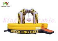 China High Durability Inflatable Wrecking Ball Commercial Blow Up Sport Game For Rental for sale