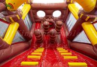 China Non - Toxic Outdoor Sports Games Blow Up Obstacle Course  , Durable PVC Pirate Boat for sale