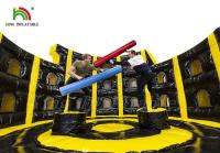 China Yellow Black  Blow Up Gladiator Arena Amazing Design For Sport Game 	CE  UL for sale