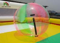 China Red Green Clear Aqua Ball Inflatable Water Walking Ball for Kids , Adults for sale