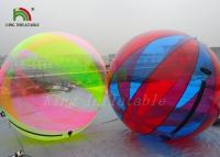 China Red Green Clear Aqua Ball Inflatable Water Walking Ball for Kids , Adults for sale