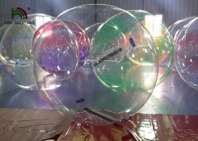 China 1.0 mm Transparent PVC / TPU Inflatable Walk On Water Ball EN71 Standard for sale