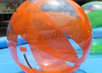 China Indoor Outdoor 1.0 mm PVC / TPU Inflatable Walk On Water Ball Of 2m Diameter for sale