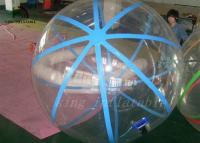 China Colorful PVC / TPU Inflatable Walk On Water Ball 2m Diameter For Water Items for sale