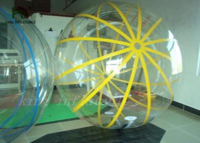 China 1.0mm PVC / TPU Inflatable Walk On Water Ball Walking Ball Self-Stand 2m Diameter for sale