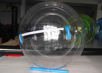 China Transparent Family Amusement Inflatable Walk On Water Ball 1.0mm PVC / PTU Ball for sale